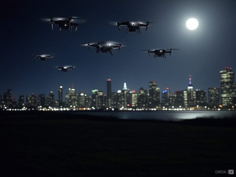 Mystery Drones Over New Jersey and Nearby States: Trump Claims the ...