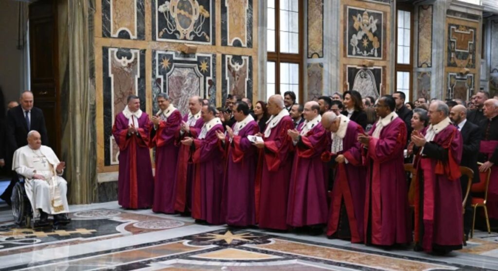 Pope Francis Praises the Gift of Indissolubility at Vatican Marriage ...