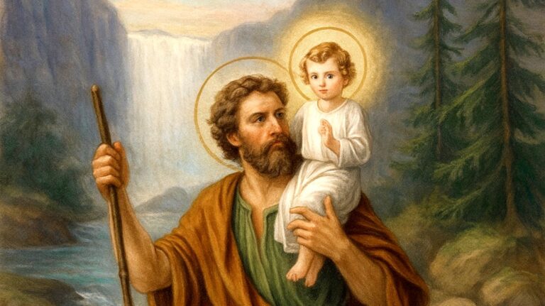 St. Christopher: The Christ-Bearer and Patron of Travelers – Catholic ...