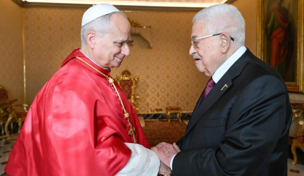 Vatican Marks Milestone as Pope Meets Palestinian President to Call for ...