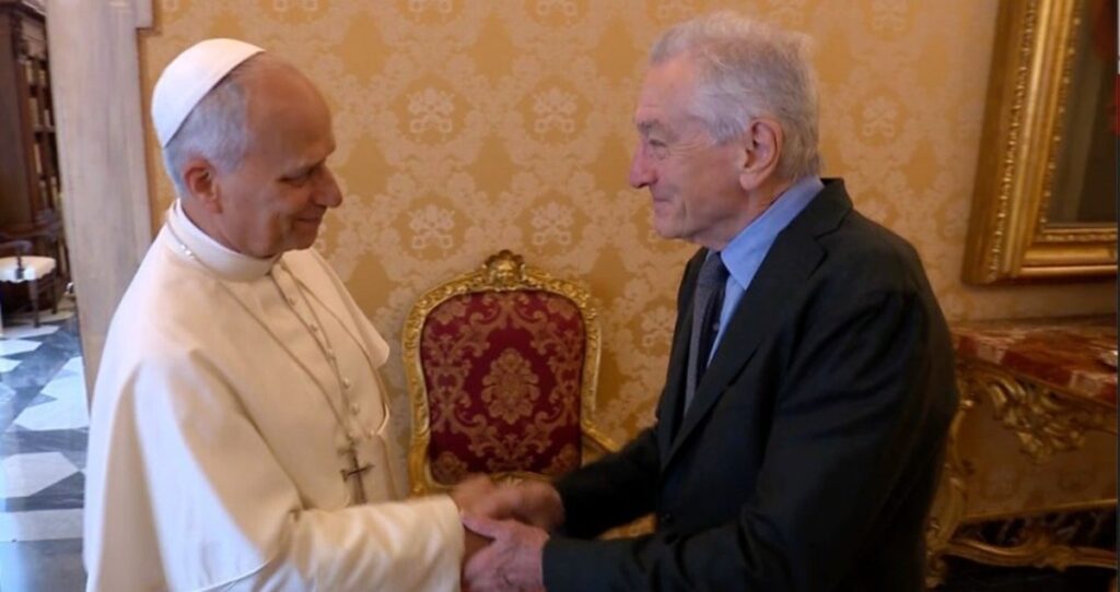 Pope Leo XIV Meets Robert De Niro at the Vatican – Catholic Online News