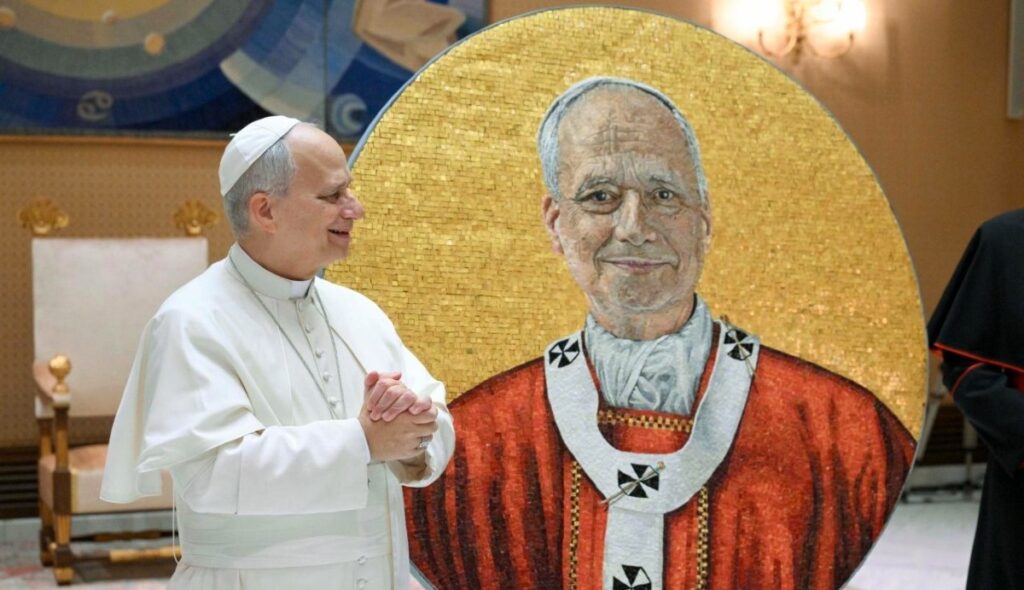 Pope Leo XIV’s Mosaic Portrait Completed for St. Paul Outside the Walls ...